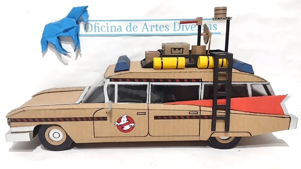 como fazer o carro dos caça fantasmas - YouTube