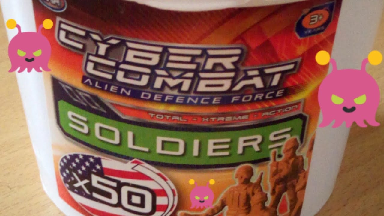 Cyber Combat Alien Defence Force Soldiers - YouTube