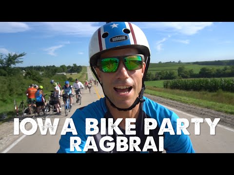 RAGBRAI 2016-The Register's Annual Great Bike Ride Across Iowa - YouTube