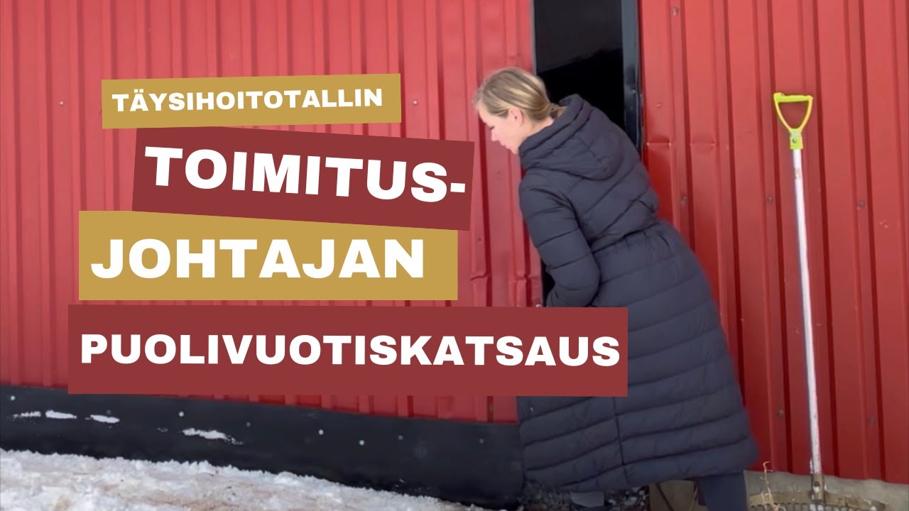 Toimitusjohtajan puolivuotiskatsaus | Heidin arkea | Vihti Dressage ...