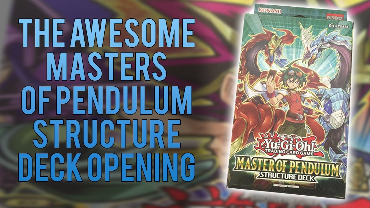 The Awesome Masters of Pendulum Structure Deck Opening - YouTube