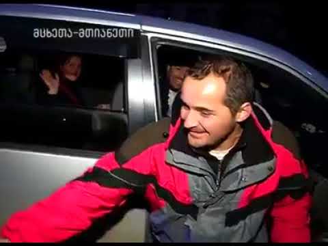 Gürcüstan polisinden yeni yıl kutlamasi 2018