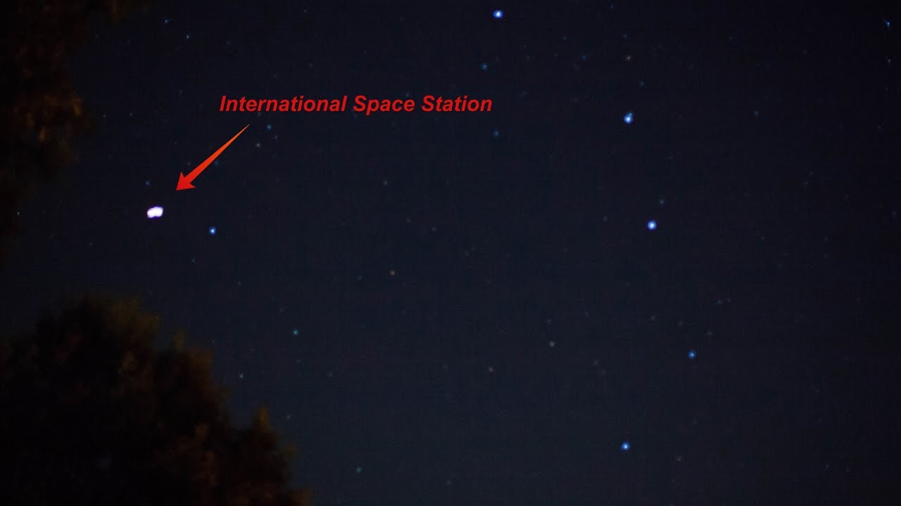 International Space Station Fly Over! - YouTube