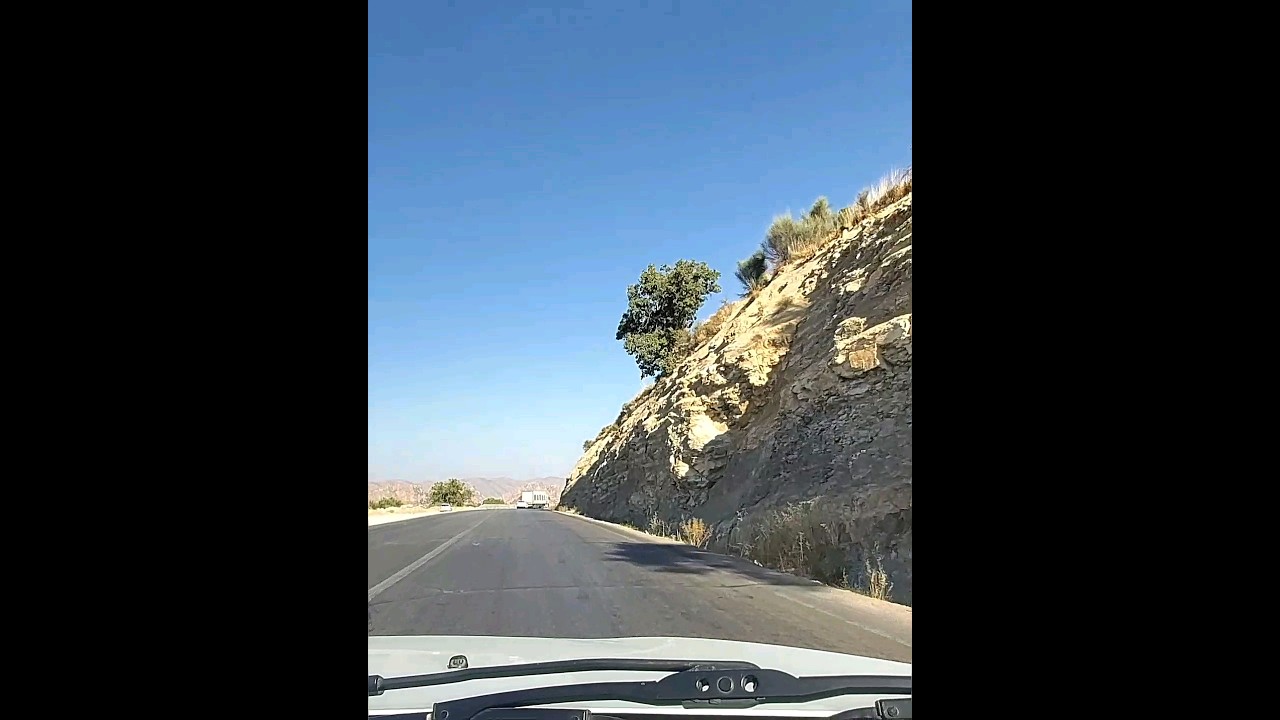 The beautiful road of Kazeroon. Iran - YouTube