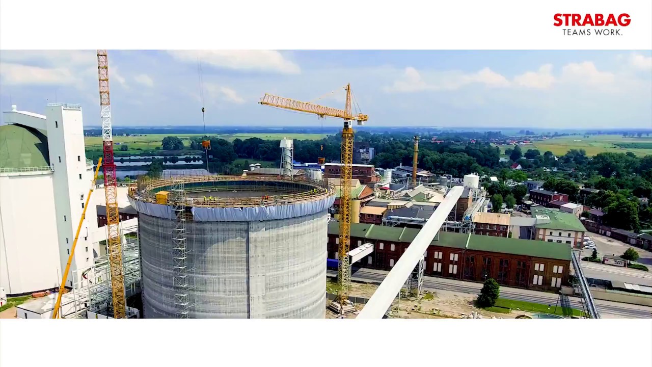 Construction of the 60 thou. ton capacity silo for storing loose sugar ...