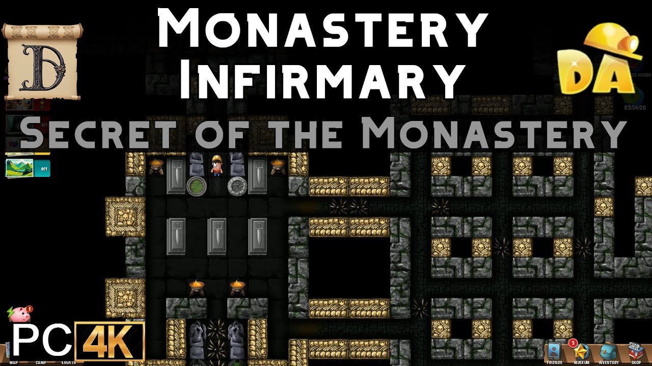 Monastery Infirmary | Secret of the Monastery #3 (PC) | Diggy's ...