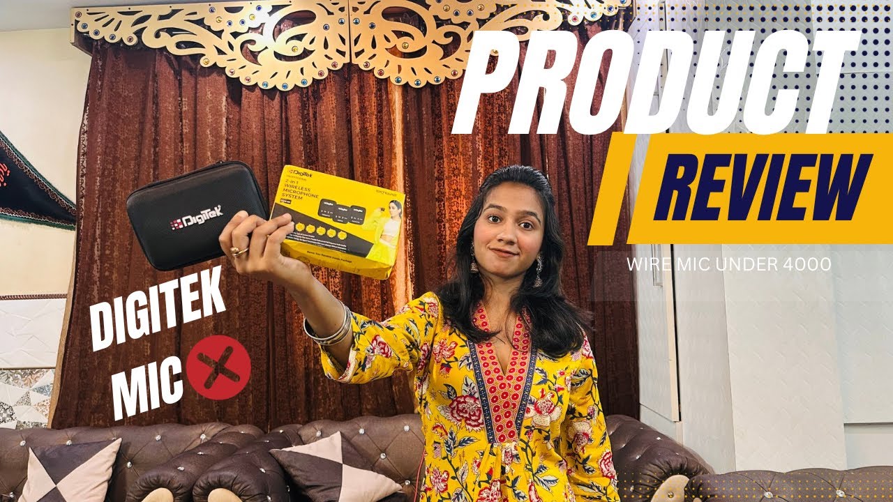 🎤 DIGITEK MIC Honest Review | Best Budget Wireless Mic Under ₹4000 ...