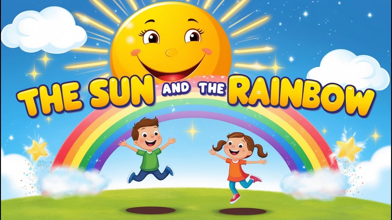 🌞 The Sun and the Rainbow 🌈 | Fun Kids Song | Learn Colors & Weather ...
