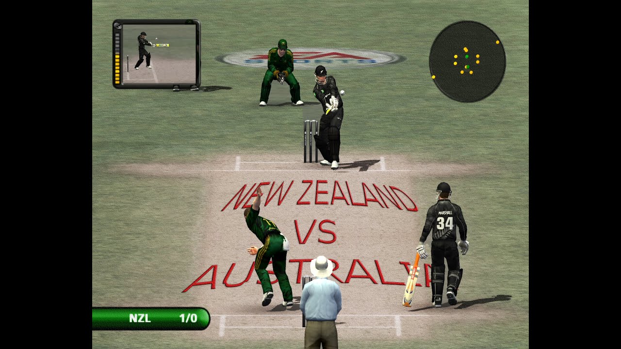 NEW ZEALAND VS AUSTRALIA ! EA CRICKET 2007 ! Yt Gamer - YouTube
