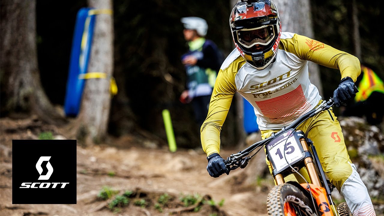 SCOTT DH Factory Team kick it off at Lenzerheide - YouTube