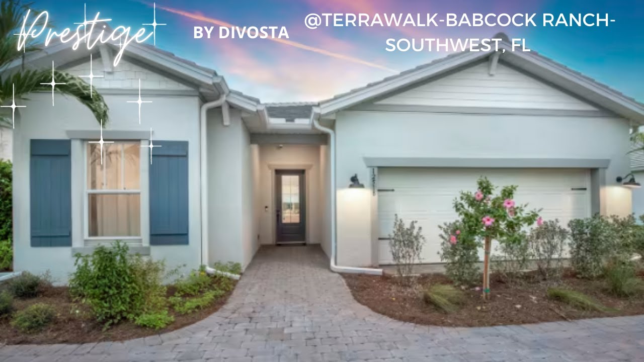 Prestige Floorplan | Model Home Tour | Terrawalk | Divosta | Babcock ...