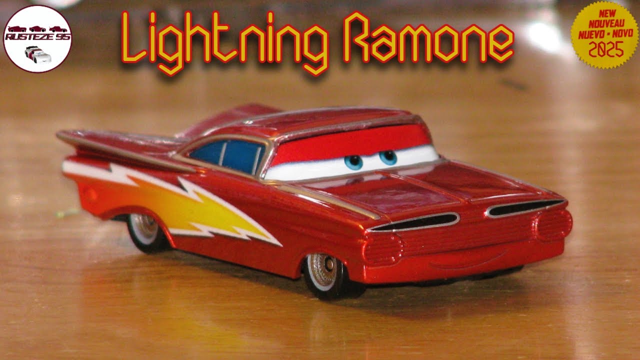 Pixar Cars 2025 Lightning Ramone - Review (Lightning McQueen's Pit Crew ...