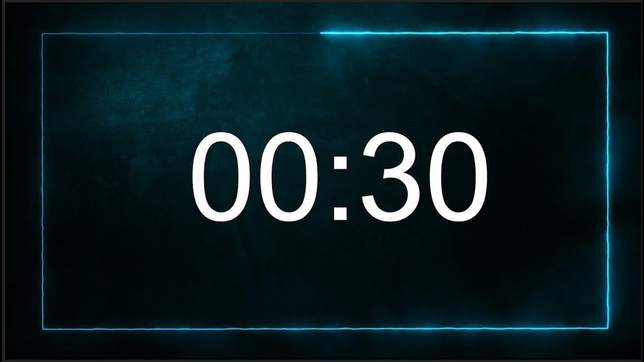 30 Seconds Timer - YouTube