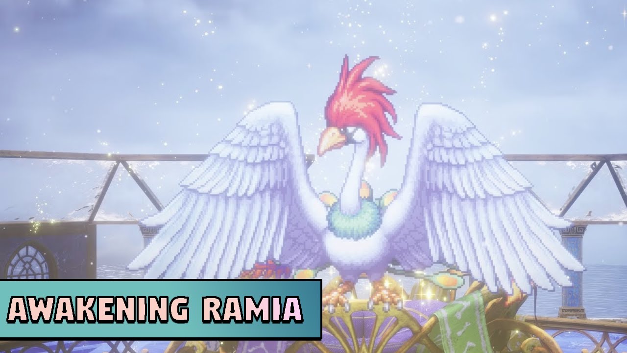 DRAGON QUEST 3 HD2D REMAKE - Awakening Ramia Cutscene(Japanese Audio ...