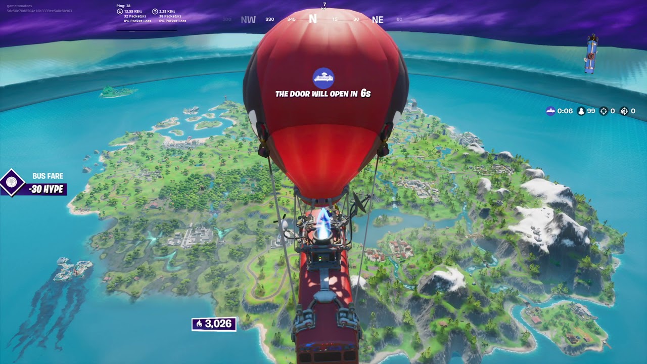 Fortnite Chapter 2 season 3 - Surviving The Terrible Water Storm - YouTube