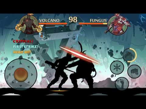 Shadow Fight 2 VOLCANO VS All Raid Boss - YouTube