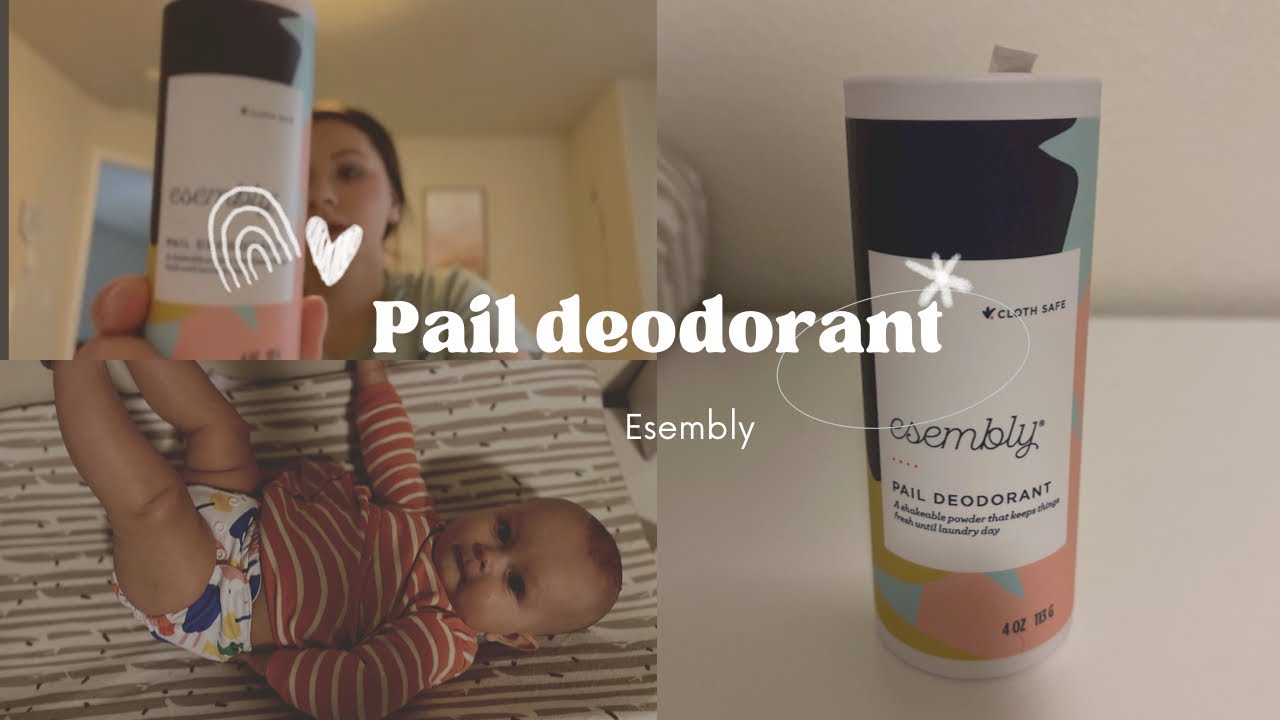 ESEMBLY baby cloth diaper review| PAIL DEODORANT | Smells like a ...