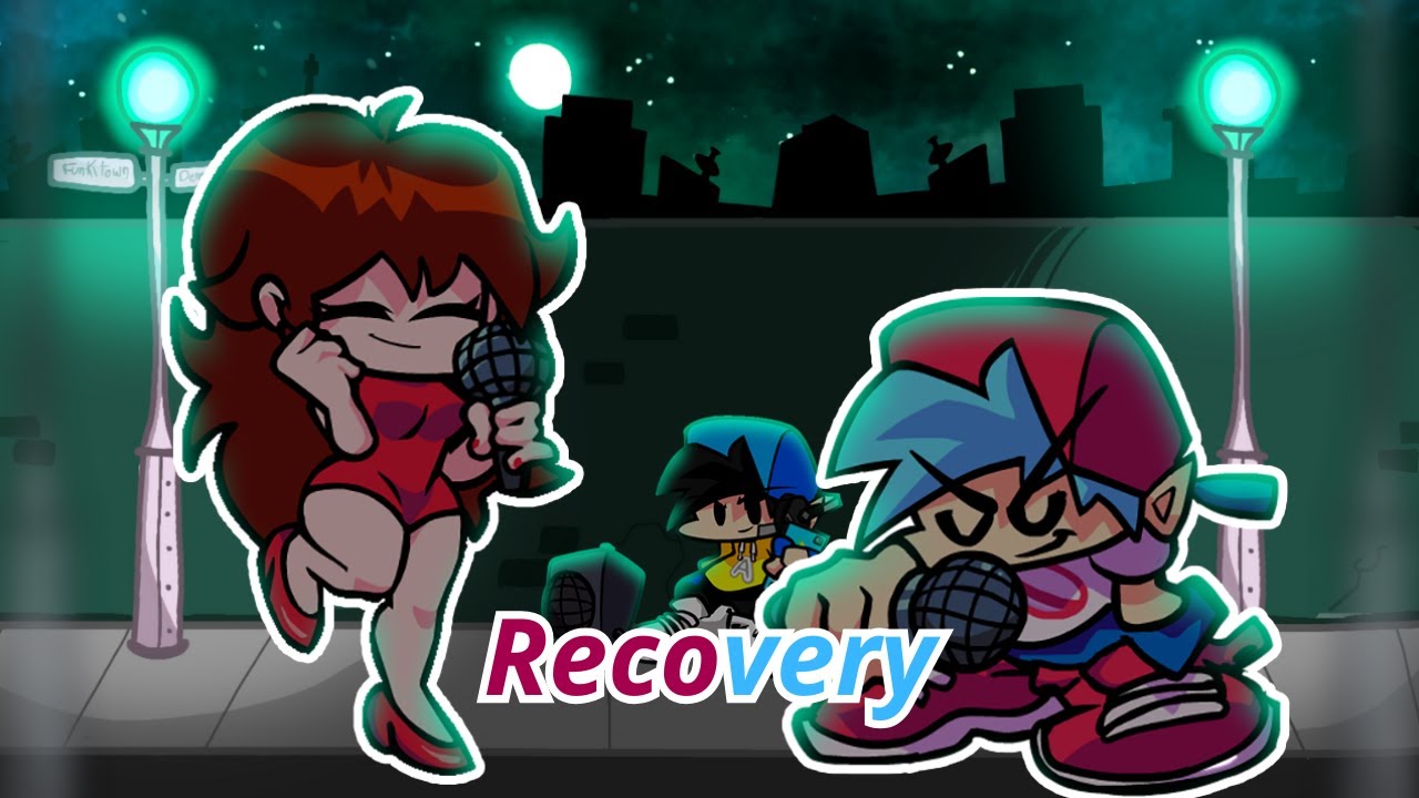 FNF Recovery but BF, GF & Adel are having a chill time 🎵🎶 - YouTube