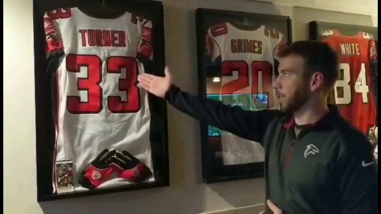 Falcons Man Cave Tour - YouTube