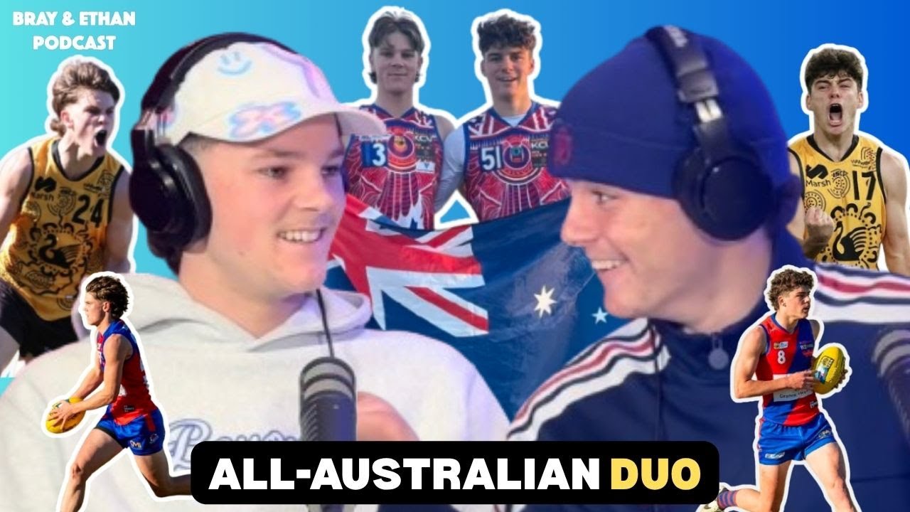 Jacob Farrow and Sam Swadling on their U18 AA selection, Falcons league ...