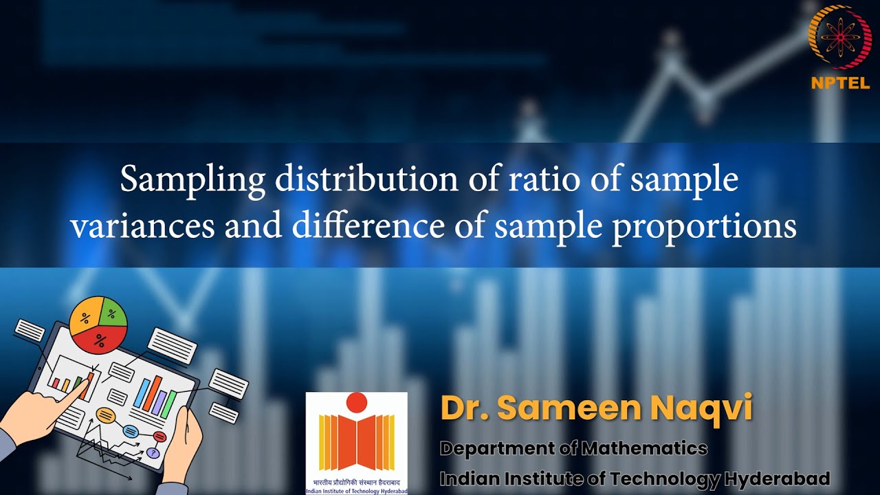 Sampling distribution of ratio of sample variances and difference of ...