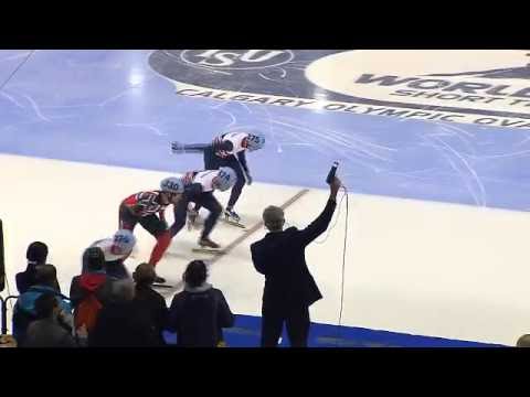 Intercontinental Short Track Invitational Mens 1000m final - YouTube