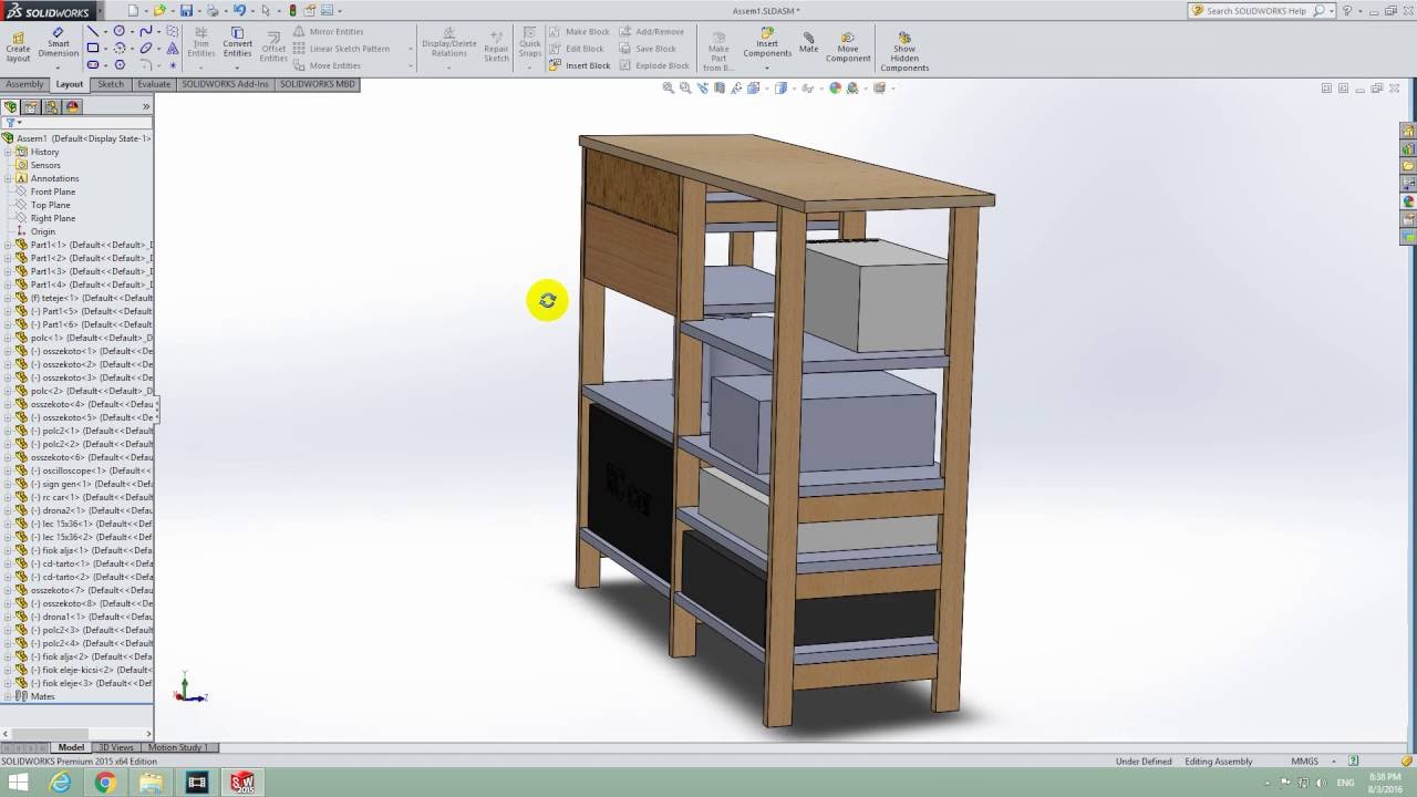 How To Enable Disable Perspective View In SolidWorks 2015 3D Look How To Enable Disable Perspective View In SolidWorks 2015 3D Look