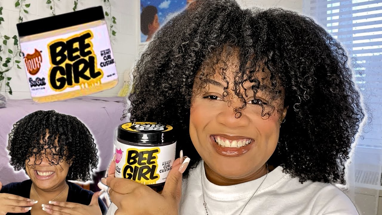 I Finally Tried The Doux Bee Girl 🍯Honey Curl Custard and... | CURLSMAS ...