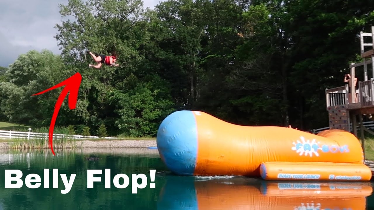 The Worst Bellyflop Ever! *Fail* - YouTube