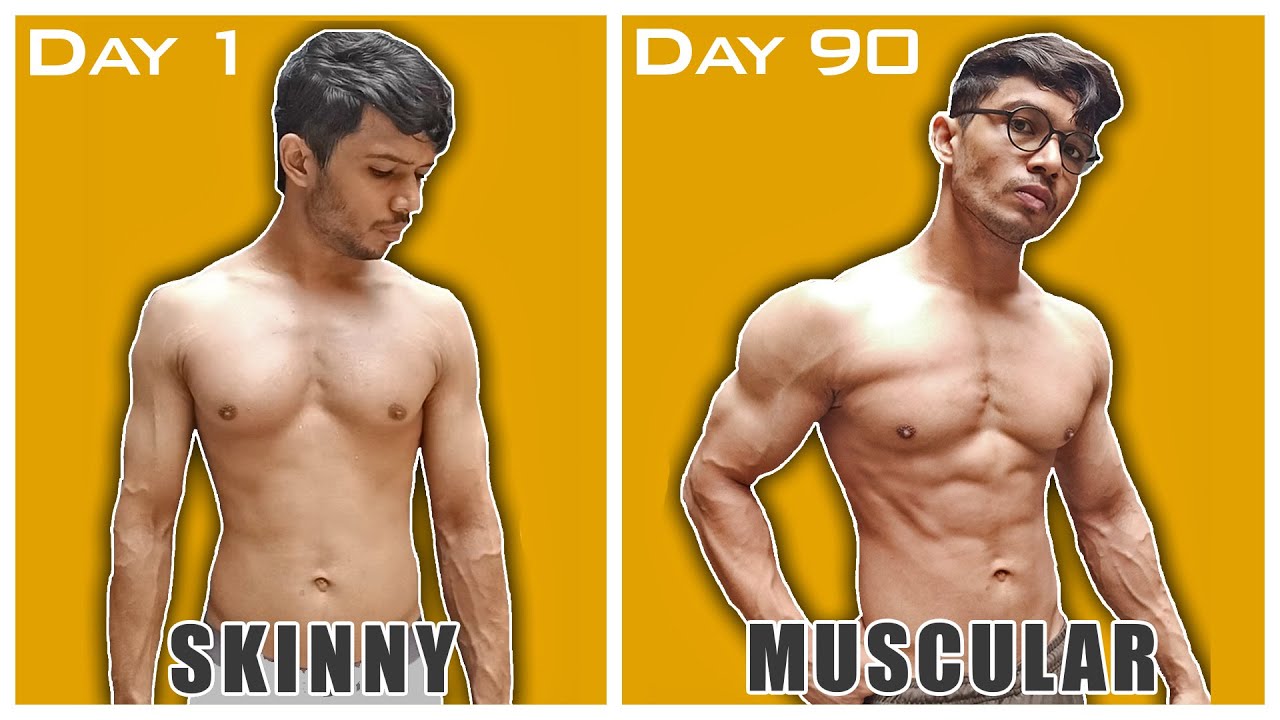 12 Weeks Skinny to Muscular Body Transformation - YouTube