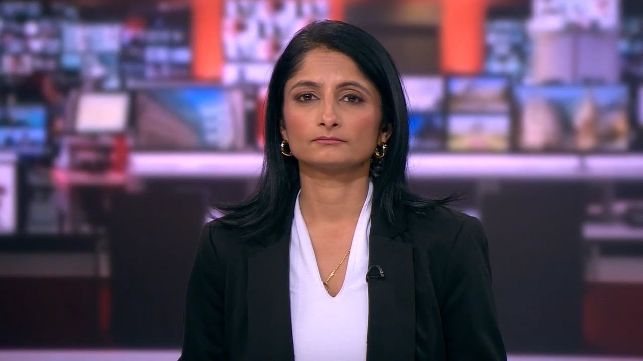 BBC News (with Rajini Vaidyanathan | Intro - Outro) 2 Screens 18BST ...