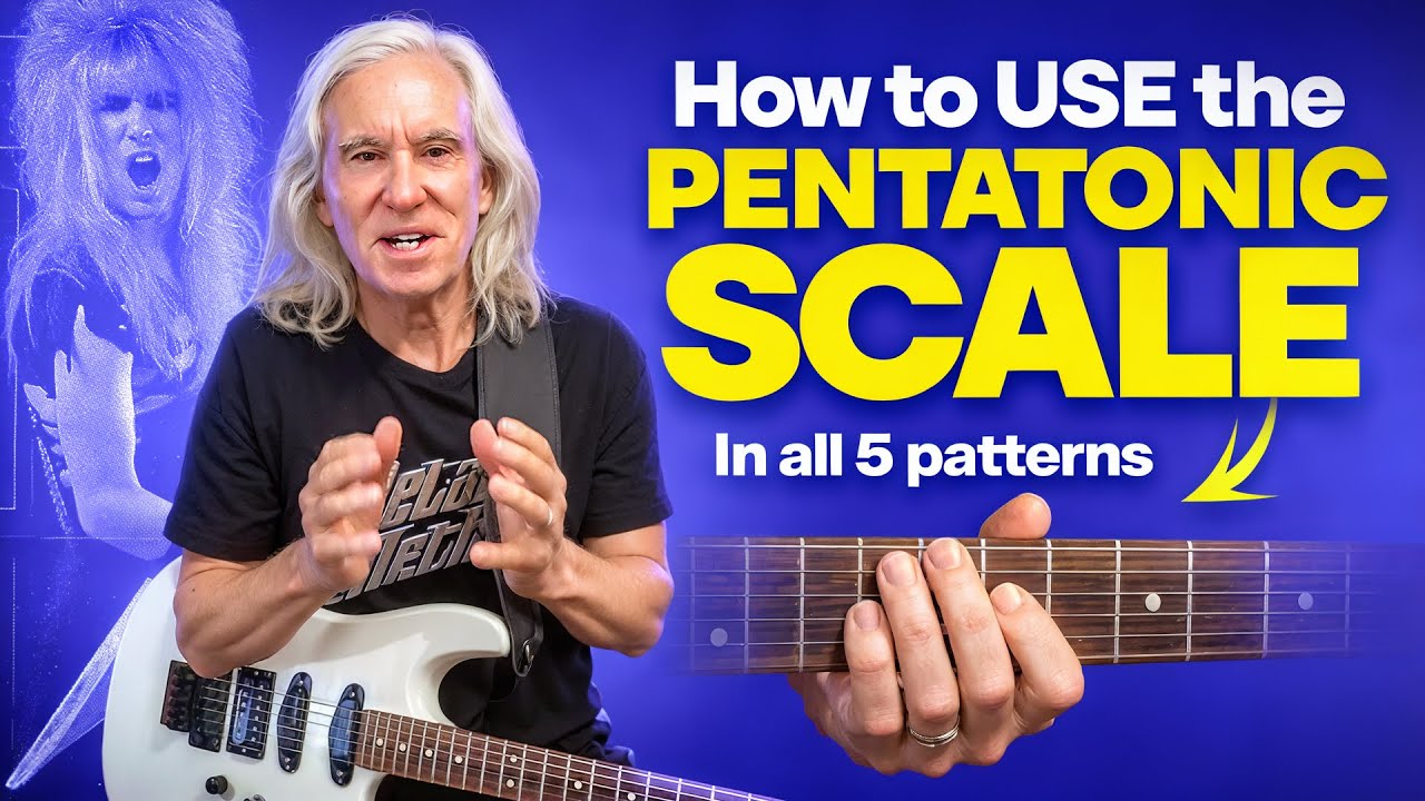 How to instantly USE the Pentatonic scale in ALL five patterns - YouTube