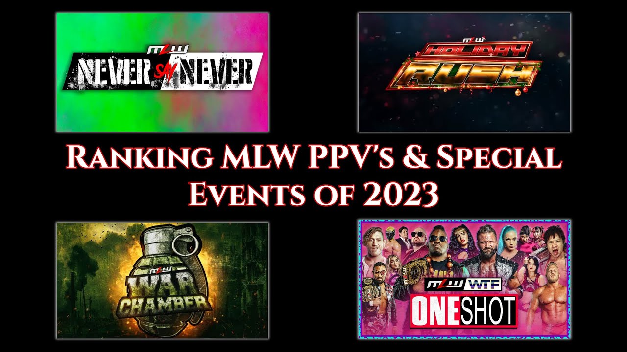 Ranking MLW PPV's & Special Events of 2023 - YouTube