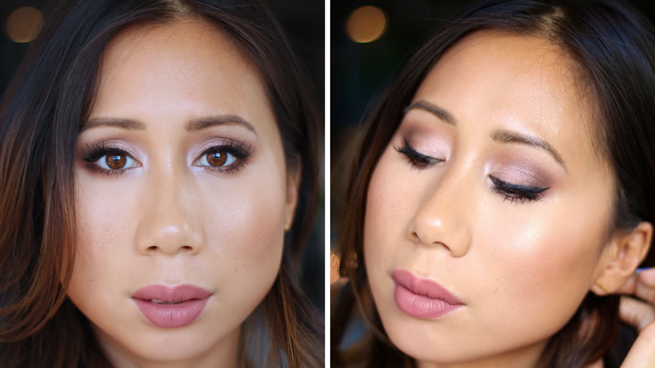 Neutral Everyday Makeup Tutorial - Morphe Brushes 35O Palette - YouTube