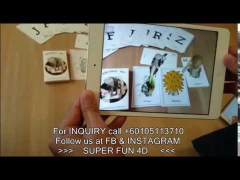 FLASH CARD 4D ANIMAL 4D - YouTube