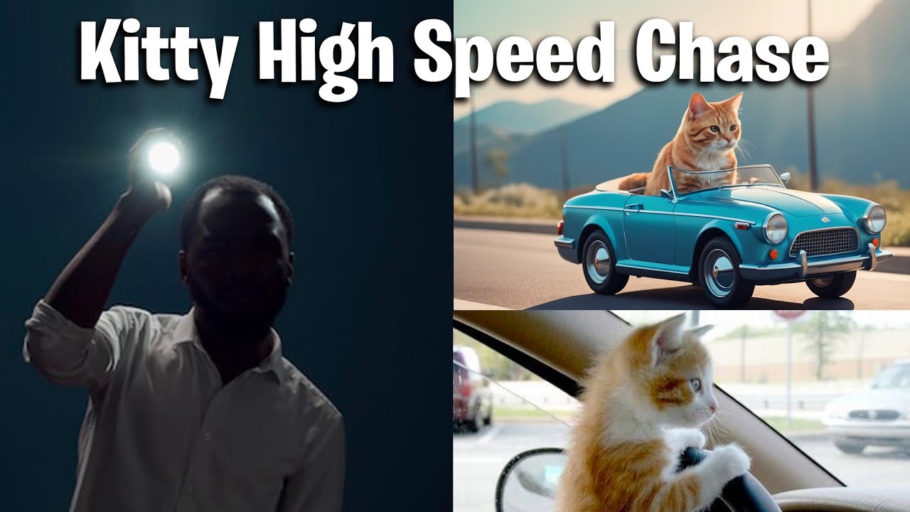 Kitty High Speed Chase | Cool Cats & The D.E.V. - YouTube