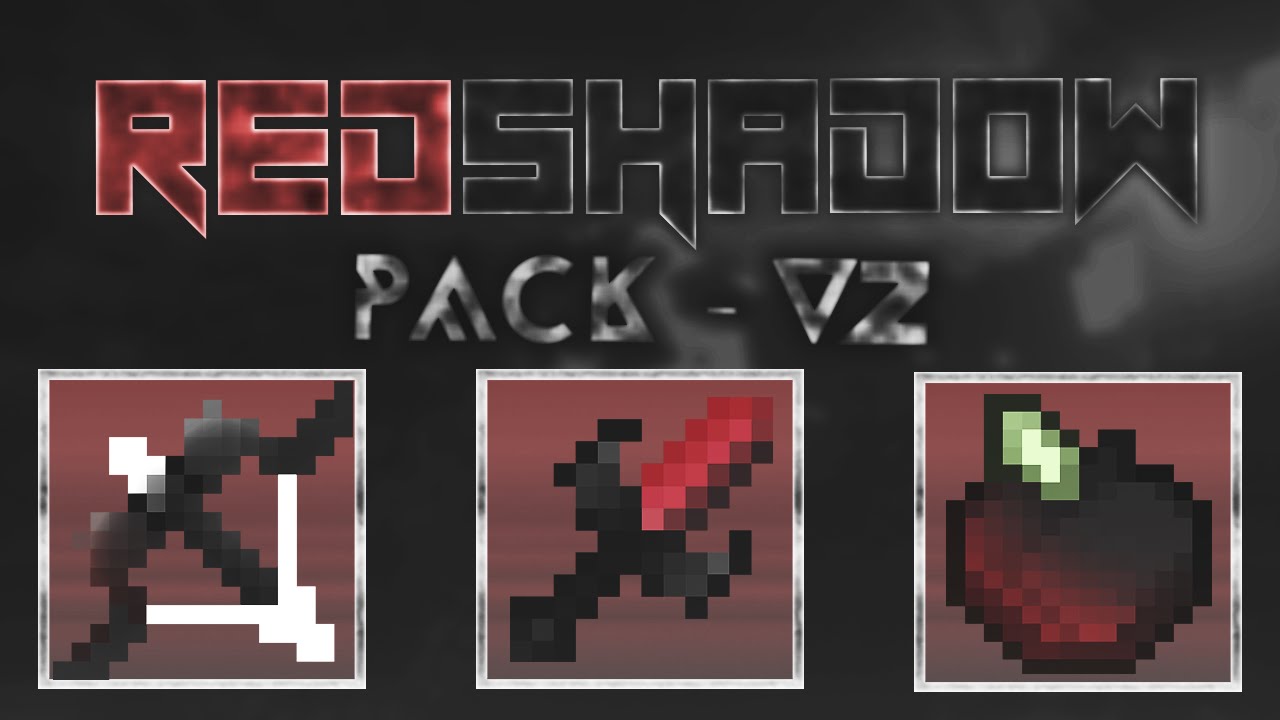 ϟ RedShadow Pack V2 | Pvp texture pack 16x16 | ImManuu thanks 600! ️ ...