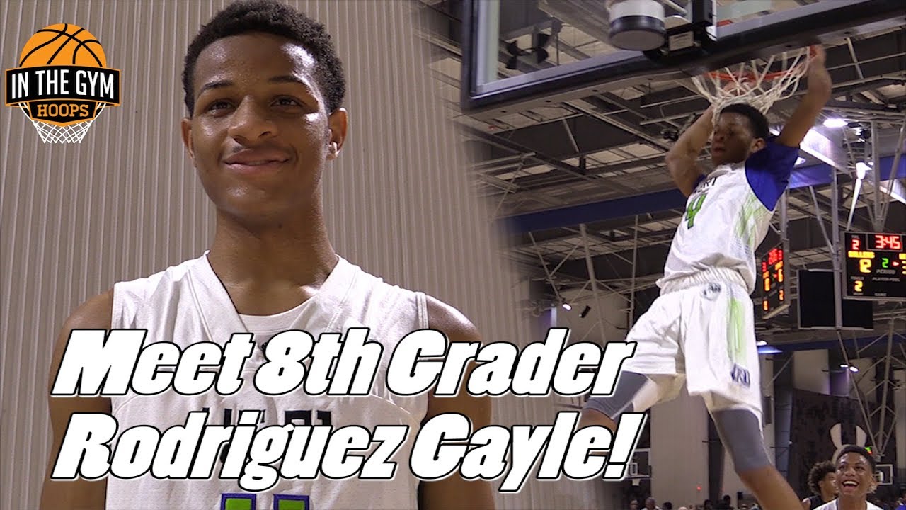 8th Grader Rodriguez Gayle Played up with High School Sophomores! Who ...