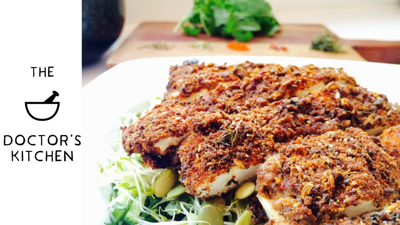 S1 E5 - Flaxseed Crusted Chicken! - YouTube