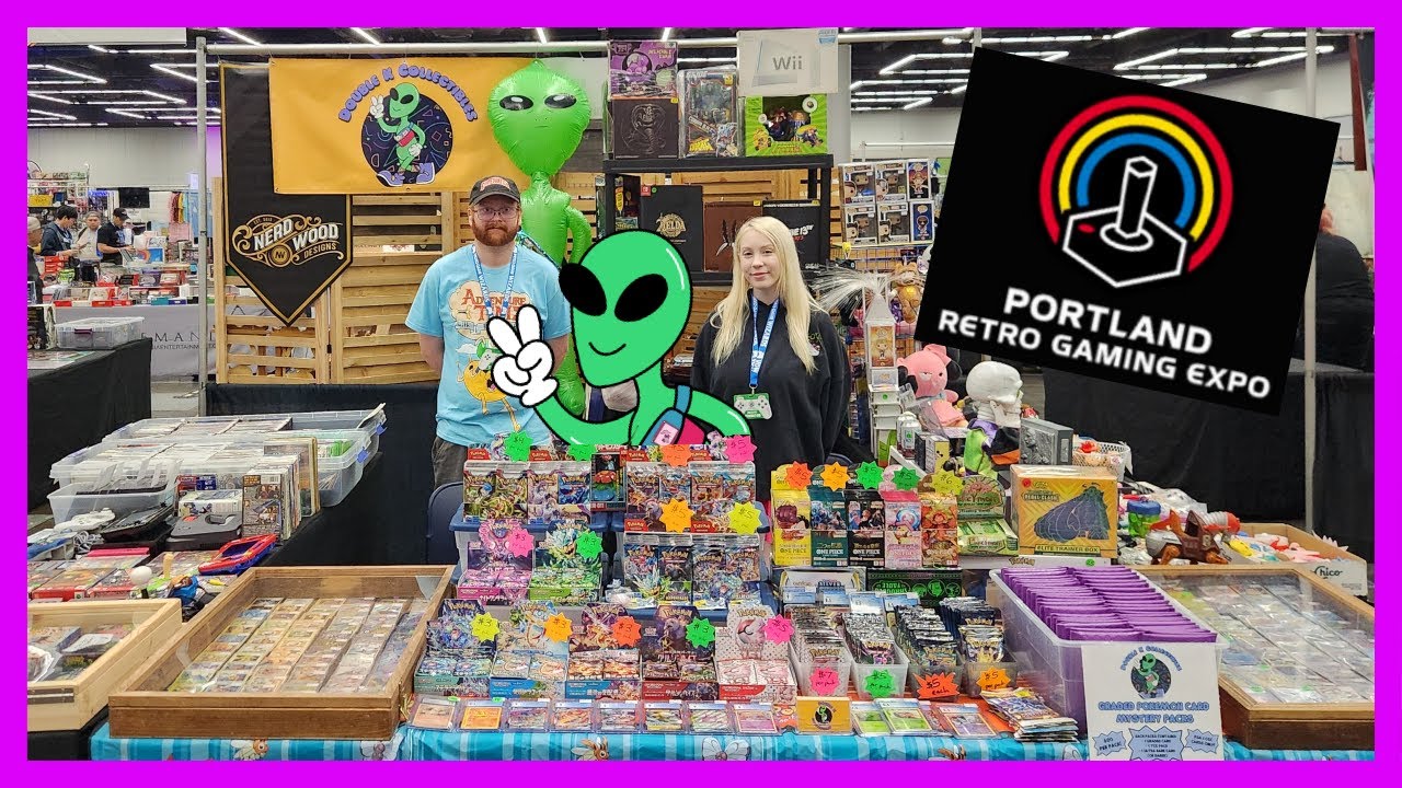 My Time As A Vendor At Portland Retro Gaming Expo 2024 | PRGE - YouTube