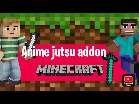 Anime jutsu addon in Minecraft bedrock - YouTube