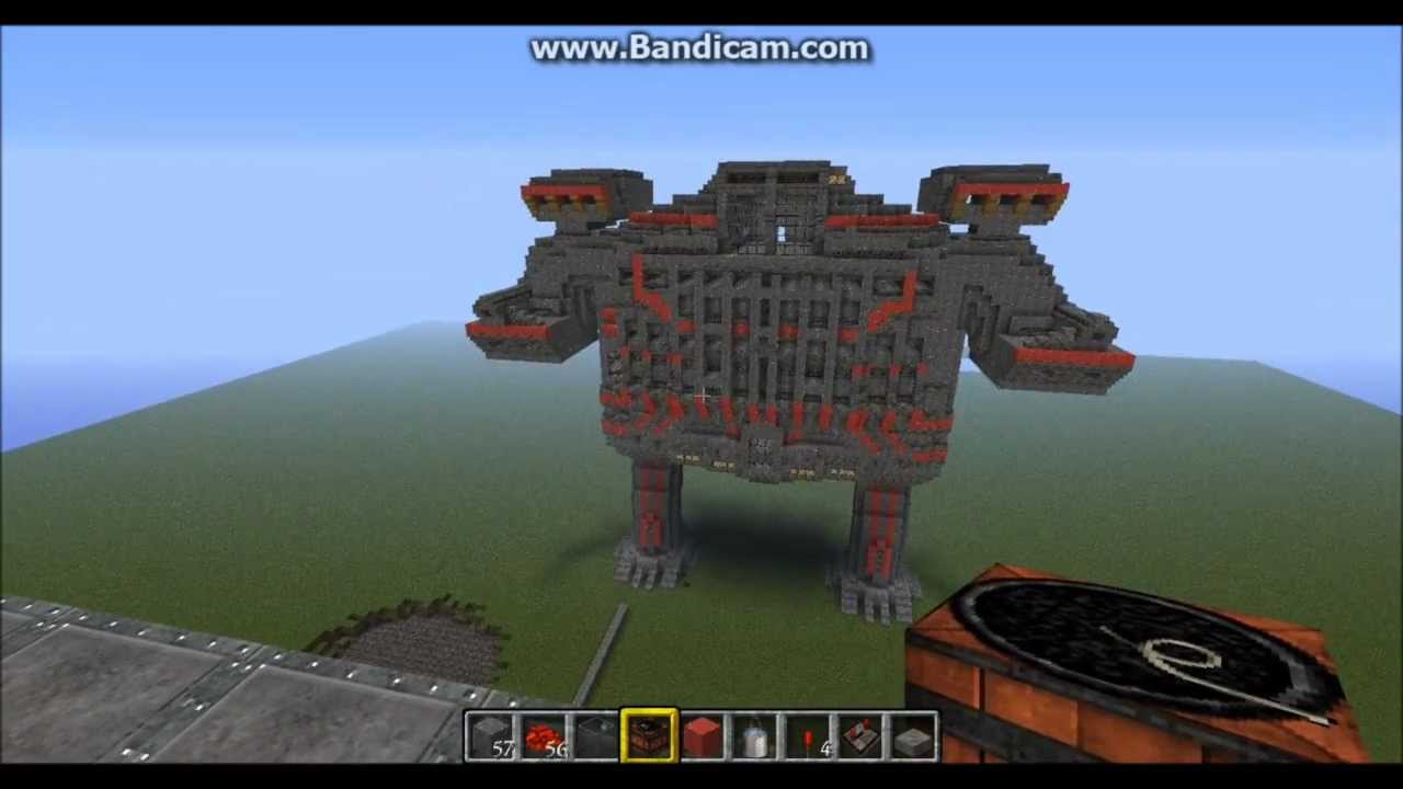 lets show minecraft hightech kampfmaschine V2 ''metaldevil'' (WARGEAR ...