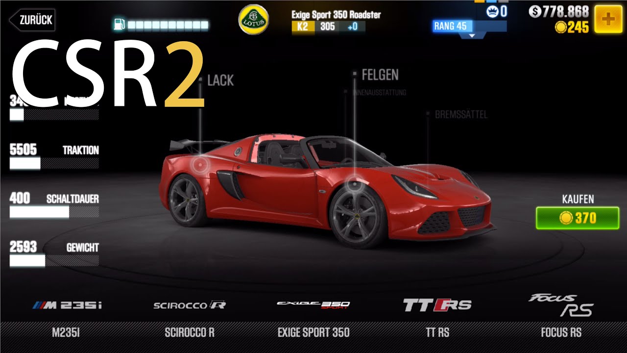 [All K2 Cars] Let's Play CSR Racing 2 iOS Gameplay [1080p / FullHD ...