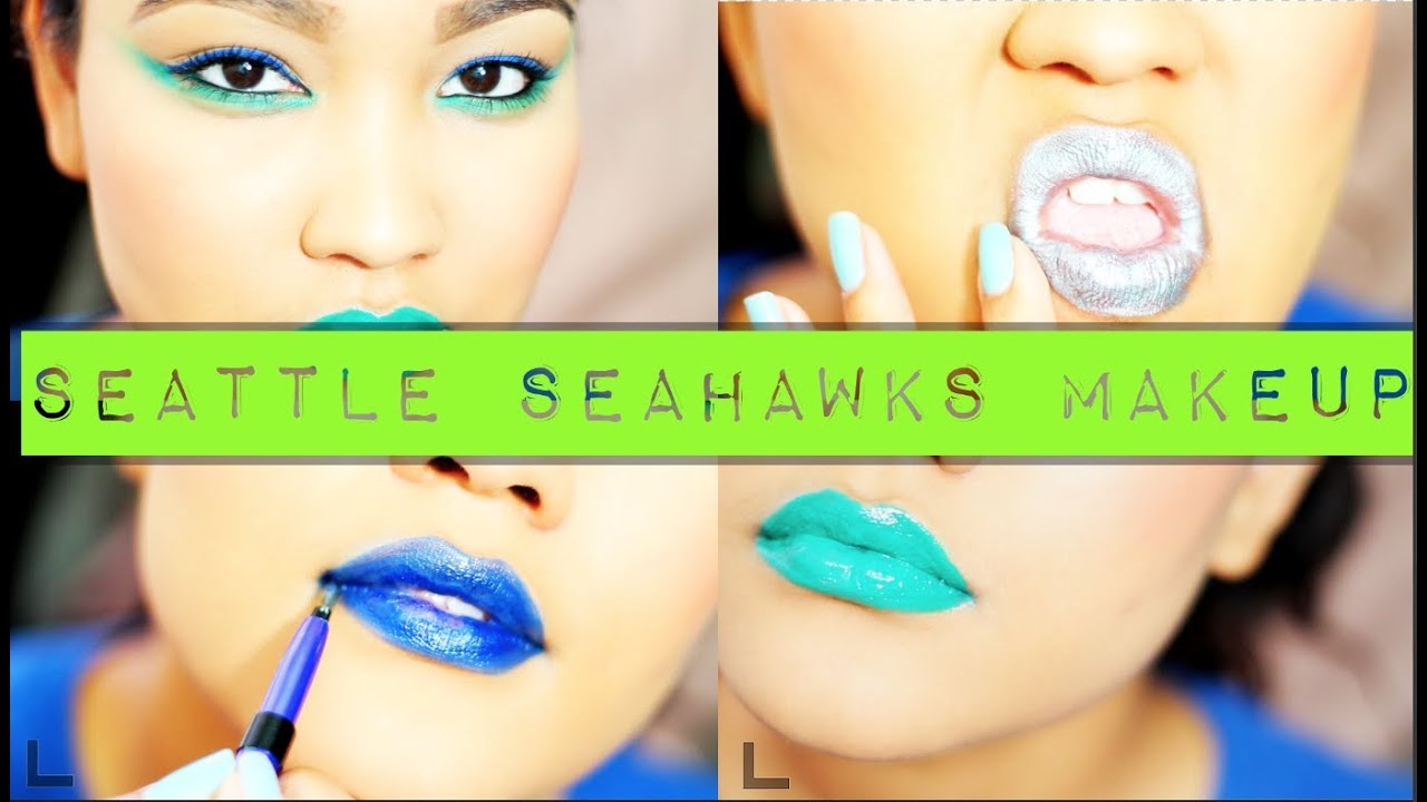 Seattle Seahawks Makeup - YouTube