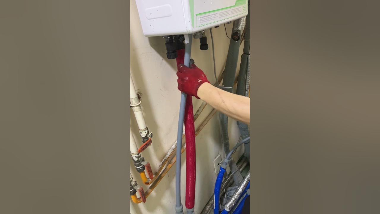 린나이콘덴싱보일러 RC610-27K 교환해드렸습니다. #보일러교체 #보일러설치 - YouTube