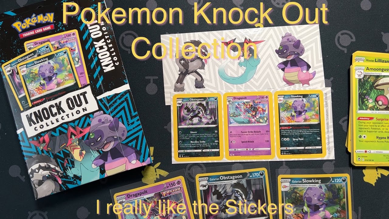 Pokemon Knock Out Collection Box - YouTube