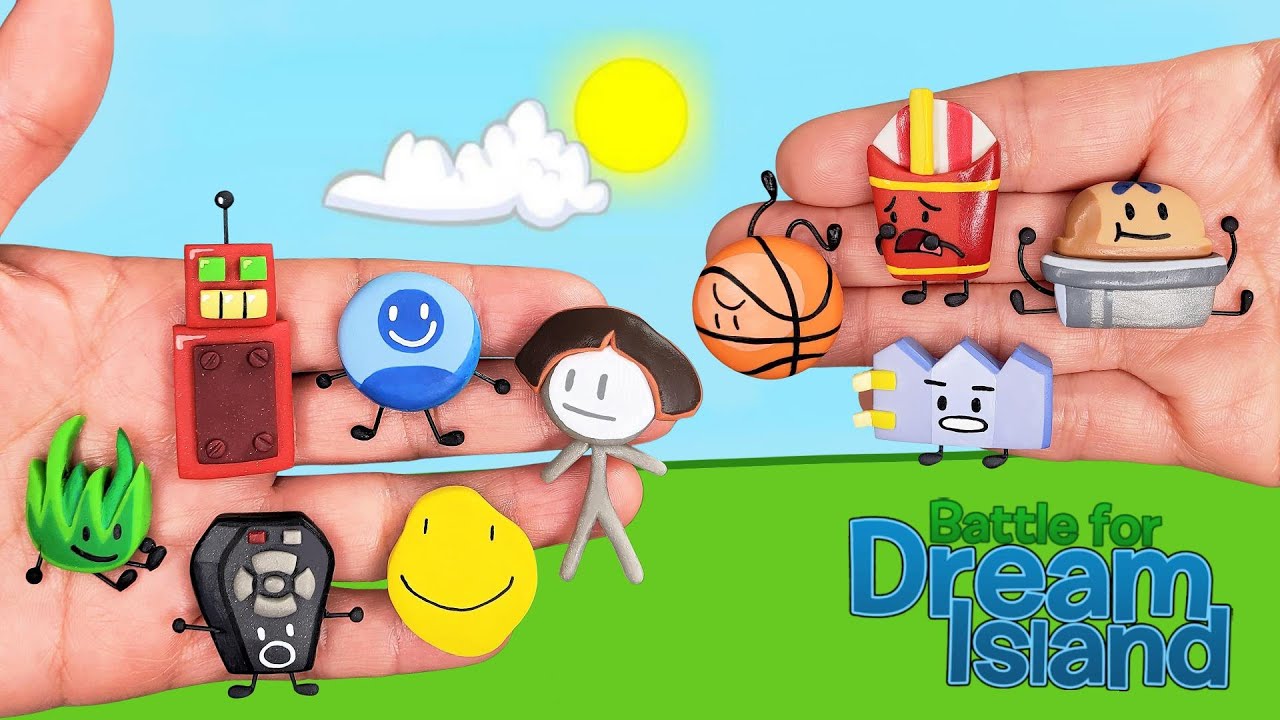 BATTLE FOR DREAM ISLAND! Polymer Clay Tutorial PART 7 - YouTube