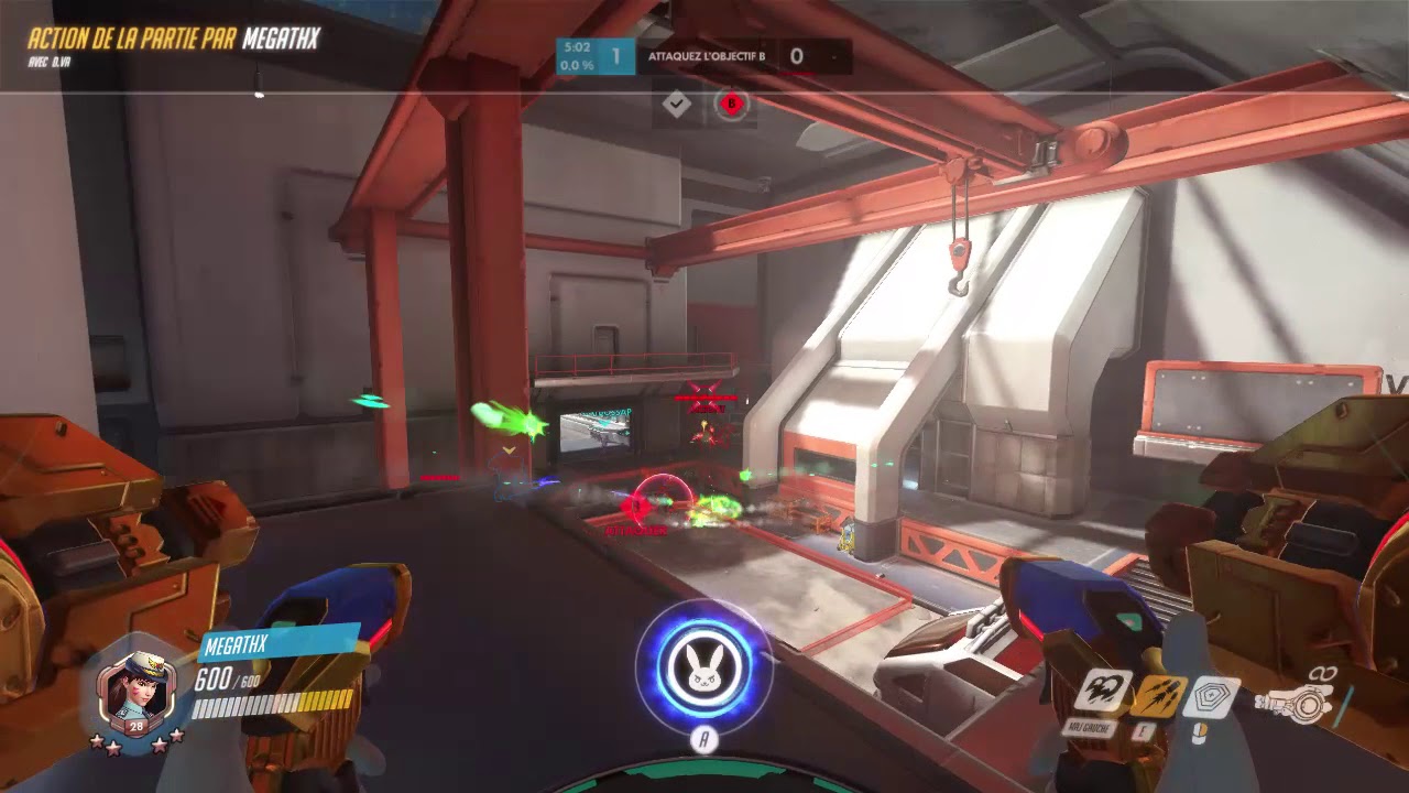 [fr]OVERWATCH- SUPER POKO BOMB 6 kill - YouTube