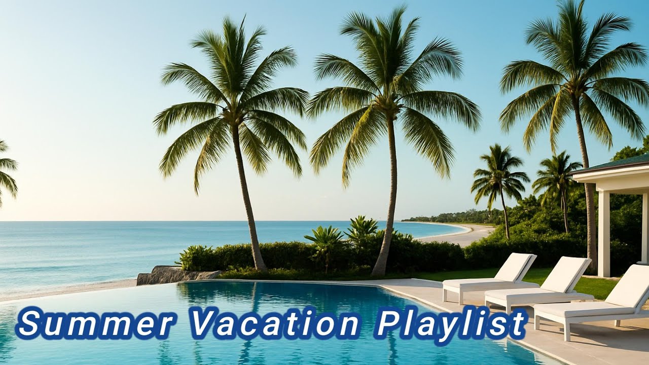 [Playlist] Relaxing Ocean Music / Summer Vacation Pool Vibes - YouTube
