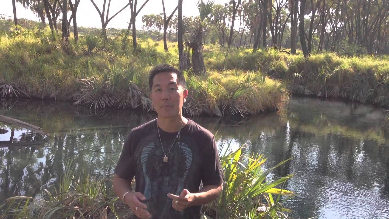 Chris Austria at the Filwuha Hot Springs in Awash National Park ...